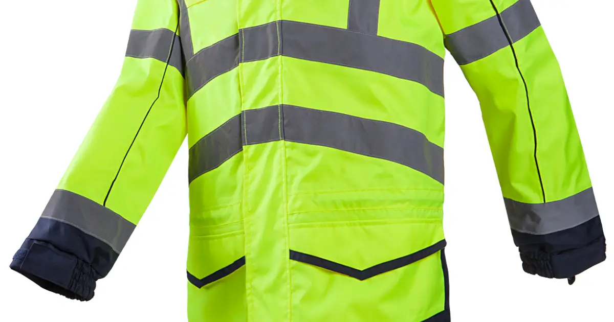 Sioen 166A Anfield fluo gele werkparka € 69,05