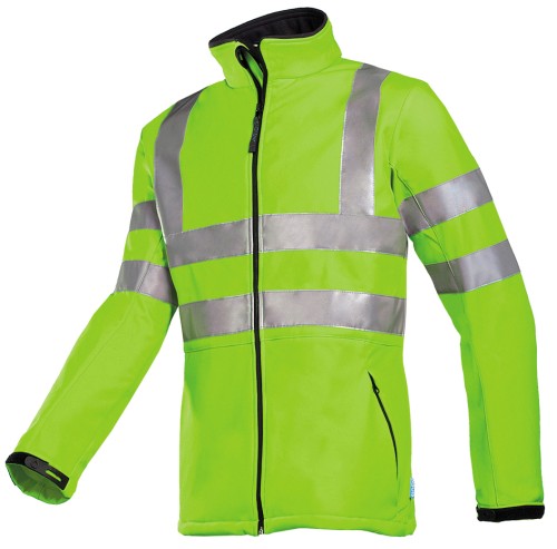 Sioen 9833 Genova fluo gele softshell werkjas € 50,95